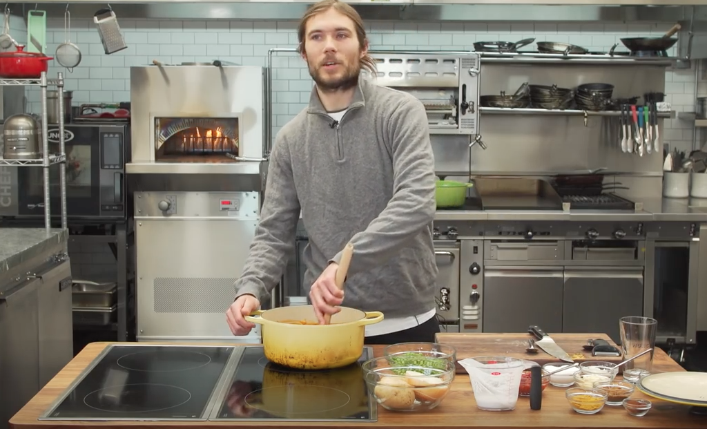 Top 10 Comments on Alex Olson Cooking Vegan Curry